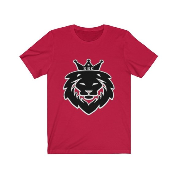SBC | Shirts | Sbc Lion Head Graphic Short Sleeve Red Tee | Poshmark